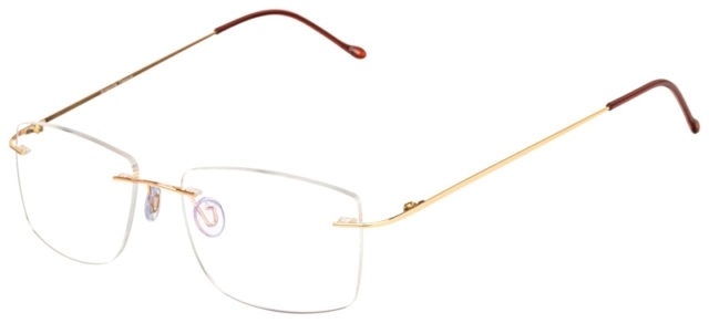 Rimless Cat Eye Glasses | Sophisticated & Elegant
